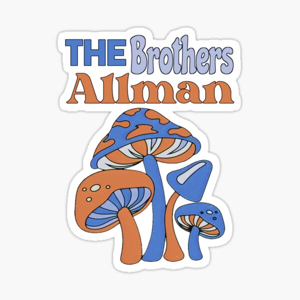 "The Allman Brothers Vintage Fanart " Sticker for Sale by ...