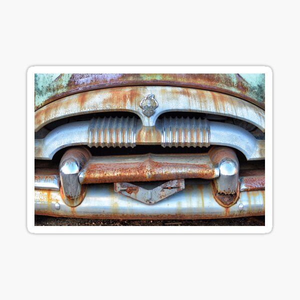 "Rusty Vintage Car" Sticker for Sale by marieGpalcic | Redbubble