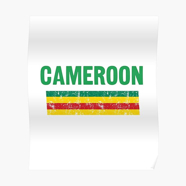 "Cameroon National Flag " Poster for Sale by jtrenshaw | Redbubble