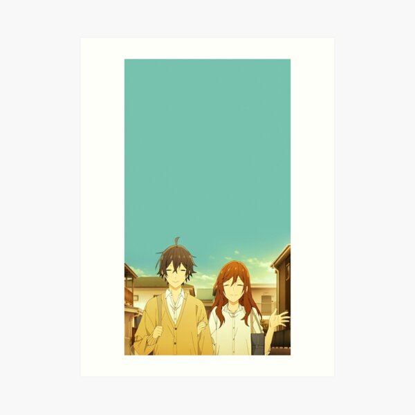 "Hori & Miyamura - Horimiya" Art Print for Sale by Harukuradesu0 ...