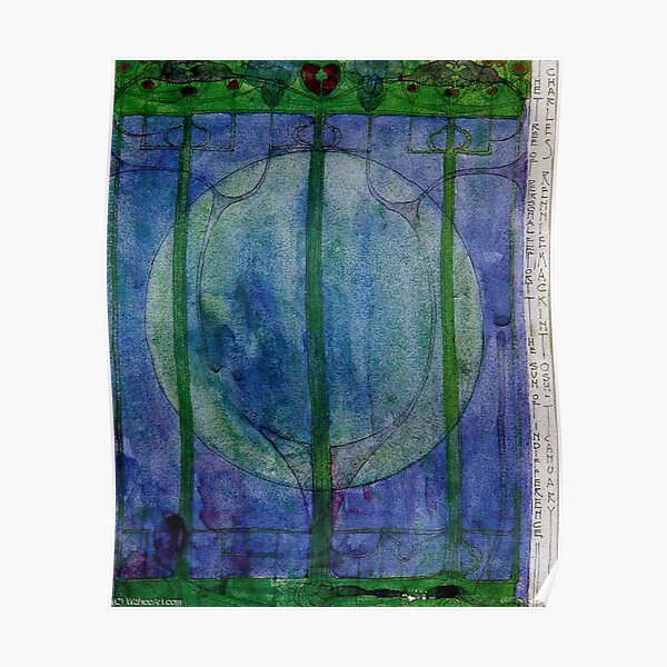 "Charles Rennie Mackintosh" Poster for Sale by Reda-Design | Redbubble