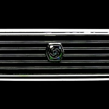 "Leyland P76 1970s Australian classic car grille high contrast" Poster ...
