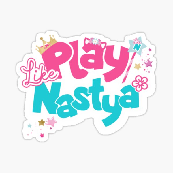 "like nastya" Sticker for Sale by JIFER | Redbubble