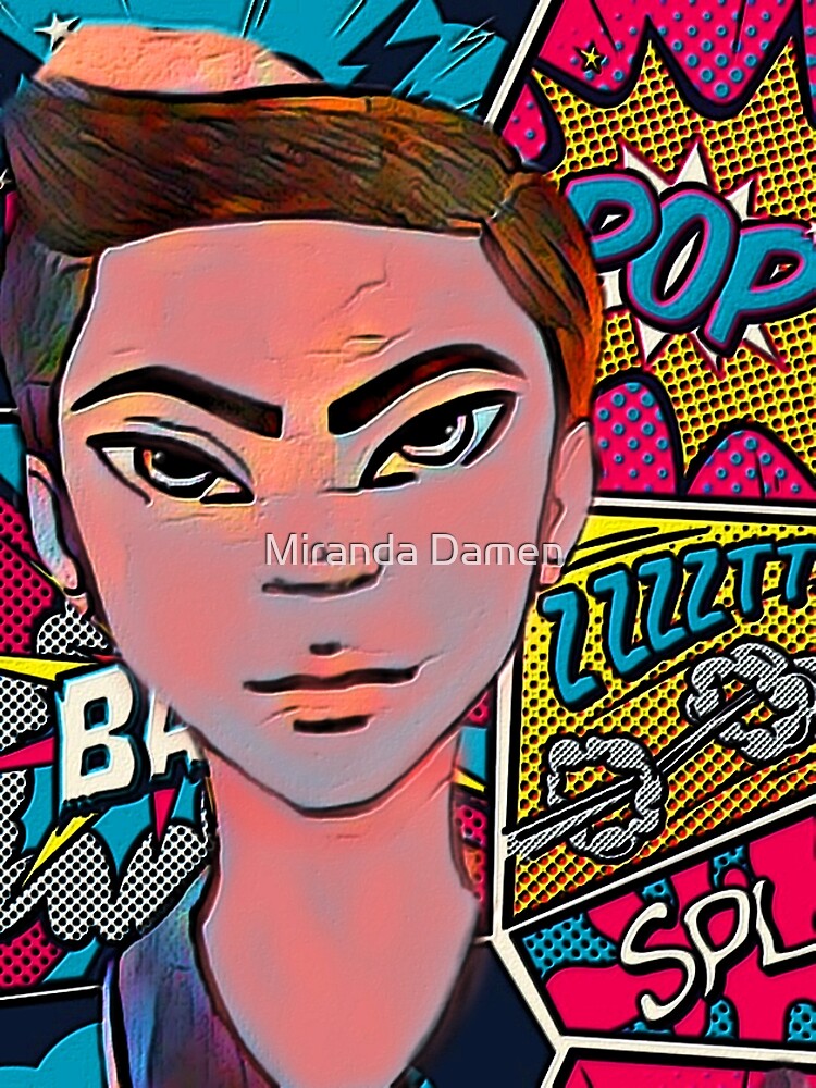 "Pop Art Boy" Art Print by Mirandavanwesel | Redbubble