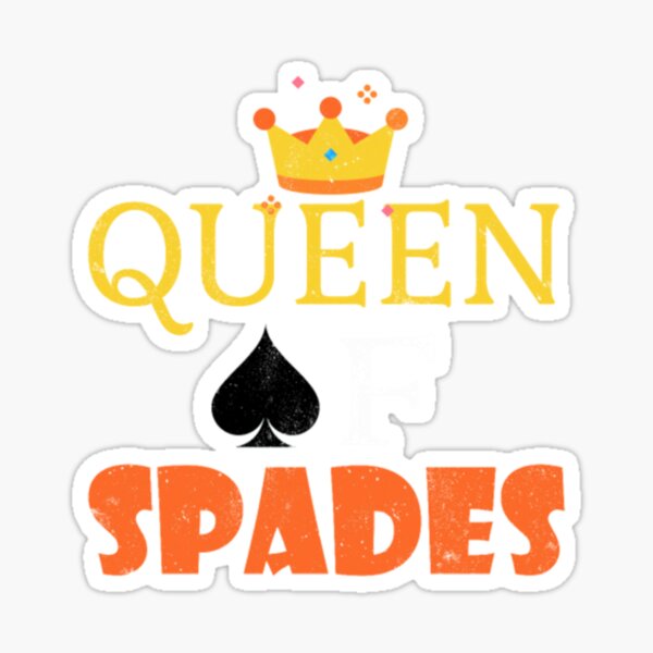 "Queen of spades" Sticker for Sale by HilasiKokorus | Redbubble