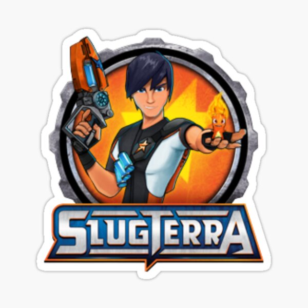 "SLUGTERRA CARTOON" Sticker for Sale by KINGS-SHOPS | Redbubble