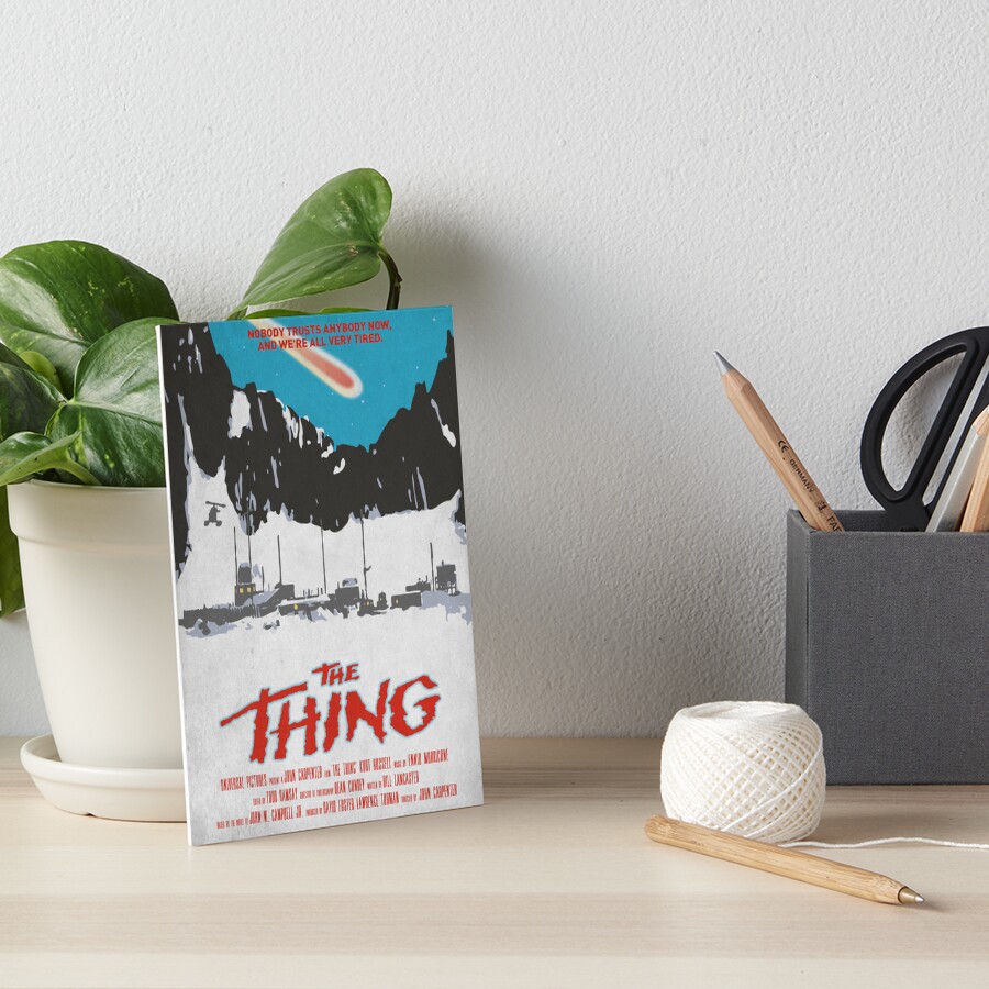 "The Thing by John Carpenter with Kurt Russell 1982. Horror movie wall ...