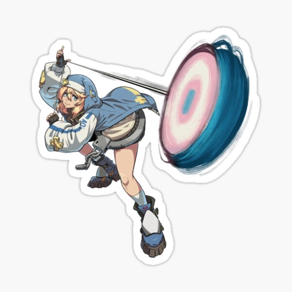 "guilty gear strive bridget" Sticker for Sale by hibaart15 | Redbubble