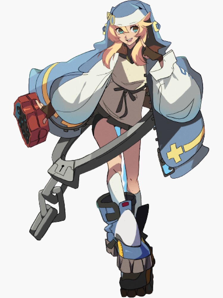 "guilty gear strive bridget" Sticker for Sale by hibaart15 | Redbubble