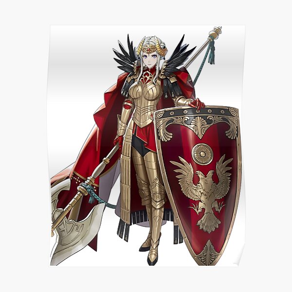 "Edelgard . Heroes - Fire Emblem Three Houses" Poster for Sale by ...