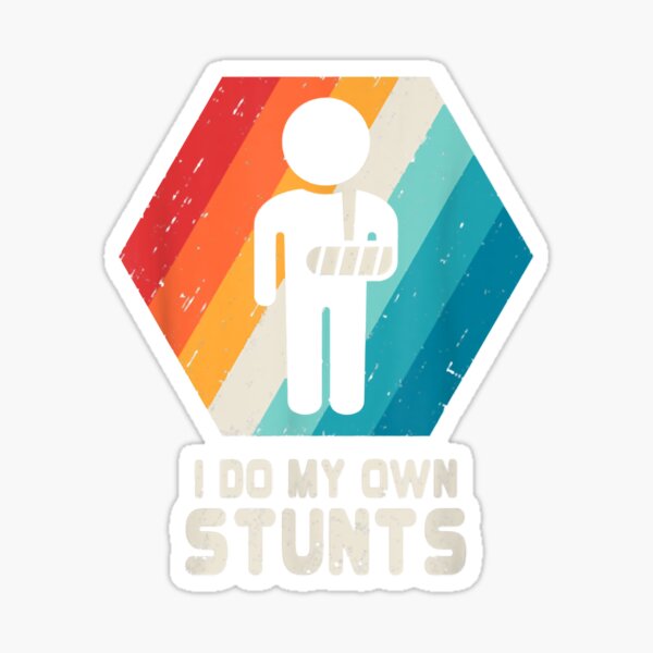 "Broken Arm, Hand Wrist Elbow Injury Get Well Soon" Sticker for Sale by ...