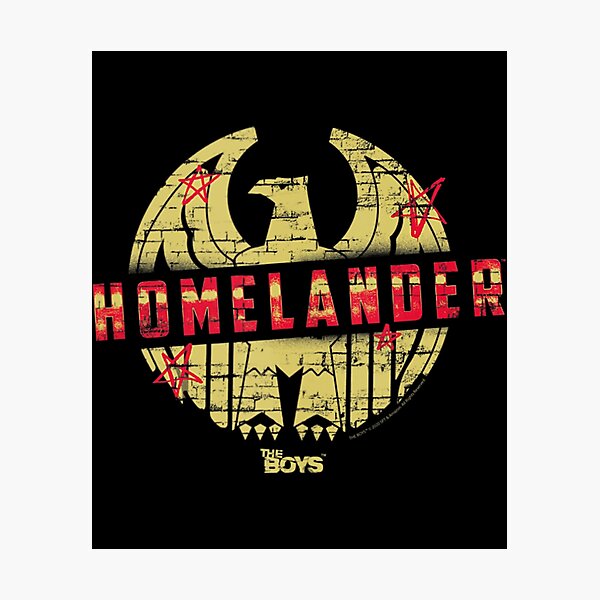 "The Boys Homelander Symbol" Photographic Print for Sale by ...