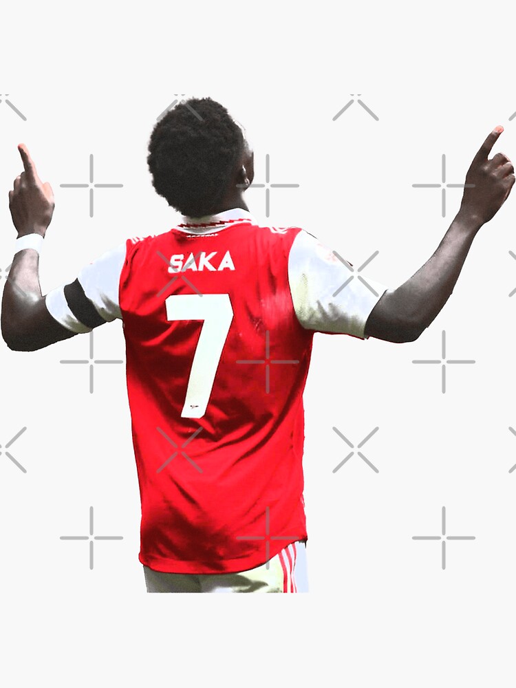 "Bukayo Saka" Sticker for Sale by Truefans | Redbubble