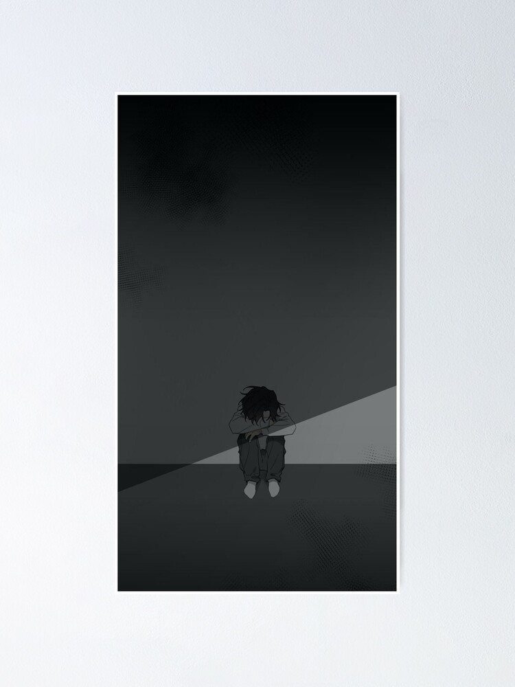 "Alone & Sad" Poster for Sale by Harukuradesu0 | Redbubble