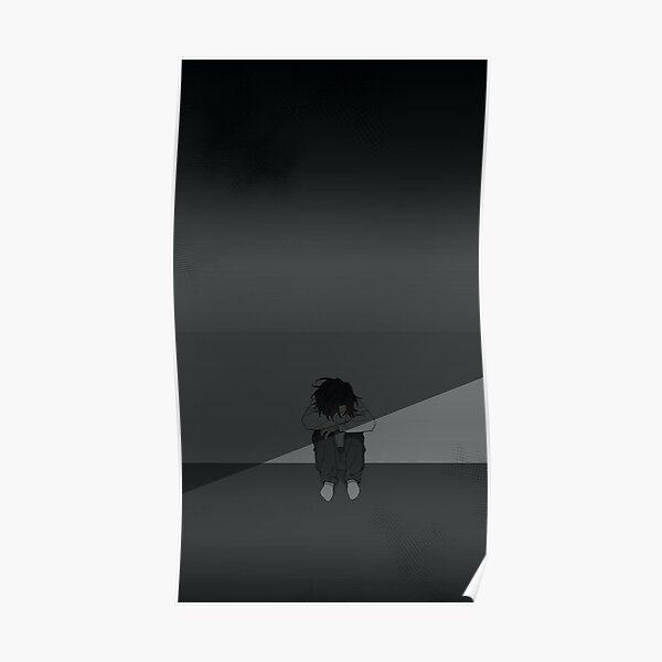 "Alone & Sad" Poster for Sale by Harukuradesu0 | Redbubble