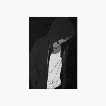 "Sad Boy" Art Board Print for Sale by Harukuradesu0 | Redbubble