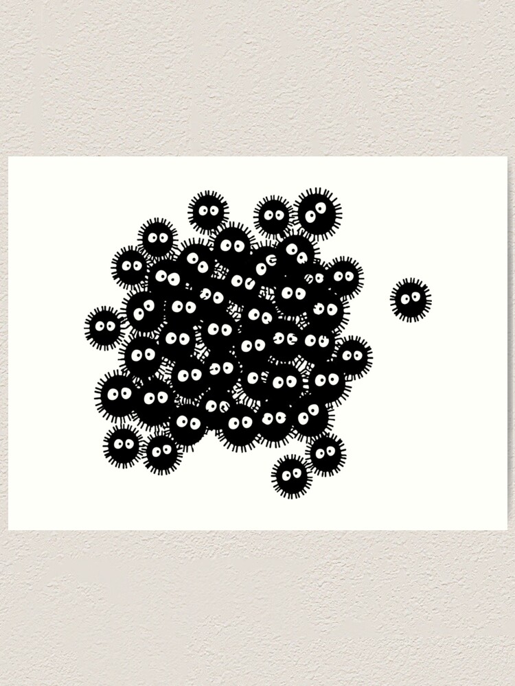 "soot sprites - funny and cool " Art Print for Sale by boumshopper ...