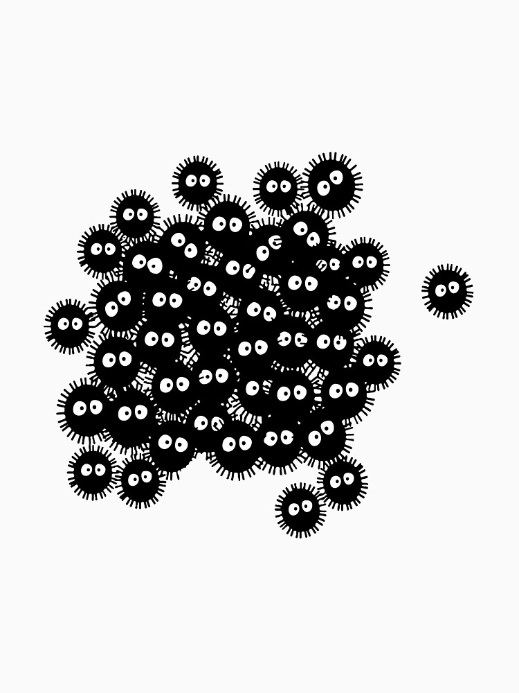 "soot sprites - funny and cool " T-shirt for Sale by boumshopper ...