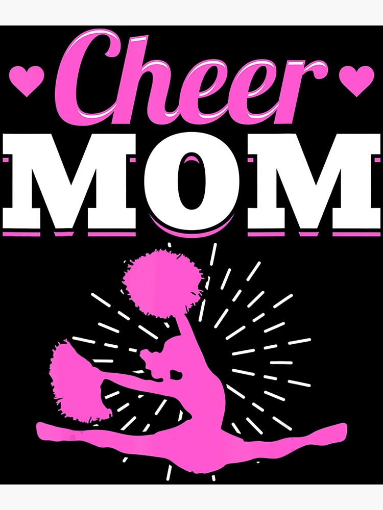 "Cheerleader Cheerleading Cheer Mom" Poster for Sale by Chimeraker ...