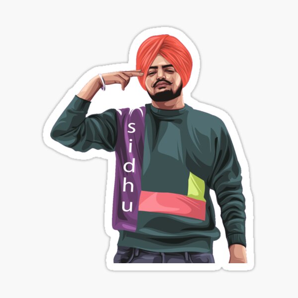 "rip sidhu moose wala legend sidhu moose wala forever" Sticker for Sale ...
