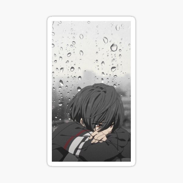 "Sad Boy" Sticker for Sale by Harukuradesu0 | Redbubble
