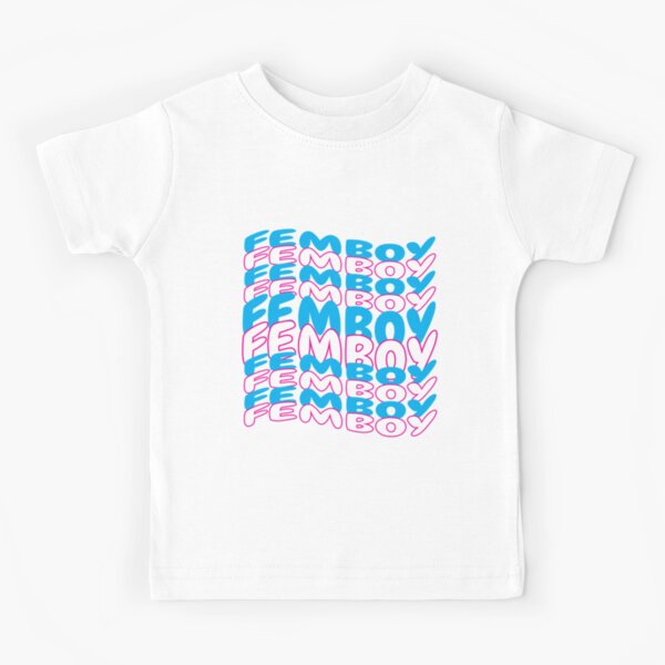 "Femboy Queer Gay Aesthetic MTF LGBTQ Genderqueer " Kids T-Shirt for ...