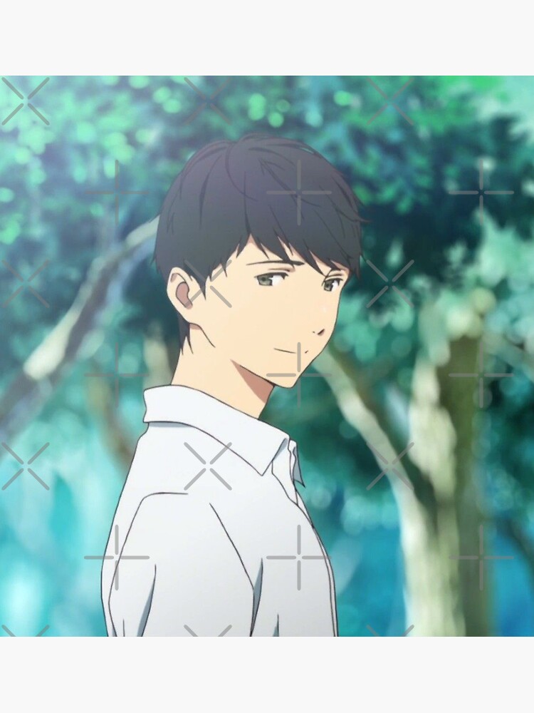 "Haruki Shiga - Kimi no Suizou wo Tabetai" Sticker for Sale by Harukuradesu0 | Redbubble