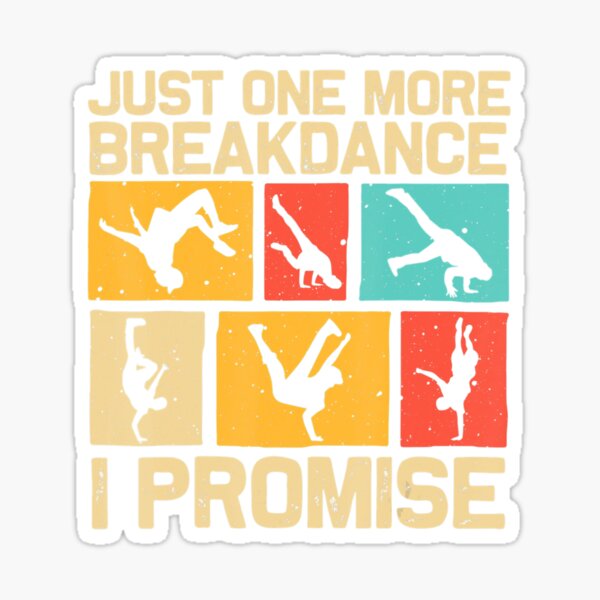 "Cool Breakdancing Women Hip Hop Dance Break Dancing" Sticker for Sale ...