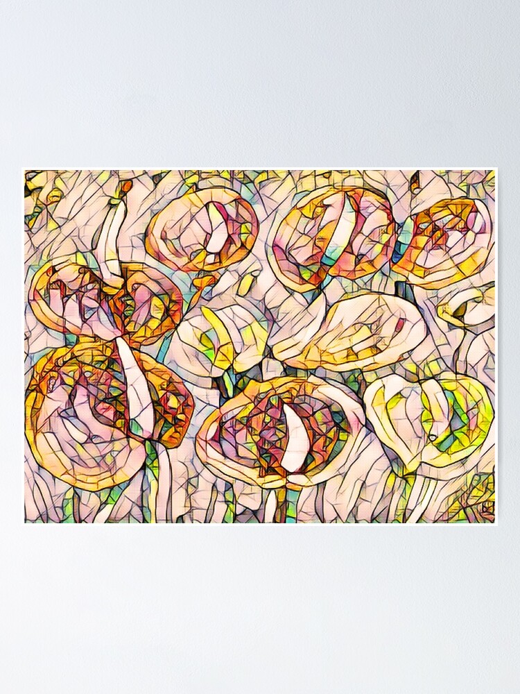 "Anthurium Flowers, First Impression is Only First Impression" Poster ...