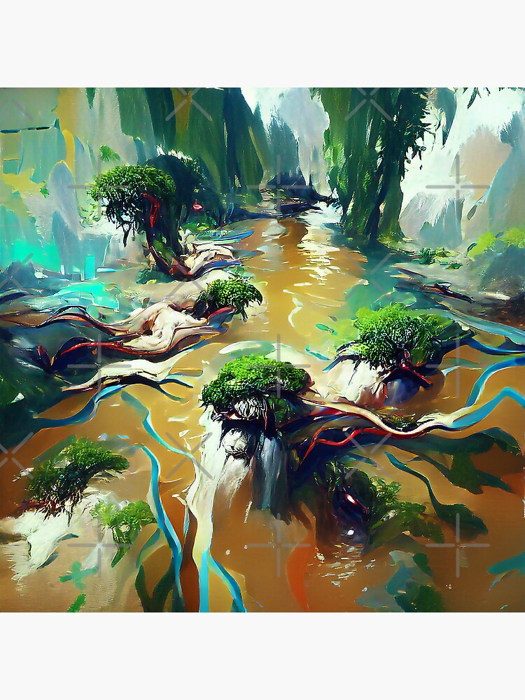 "Jungle Flood - Jungle Art Collection" Sticker for Sale by ...