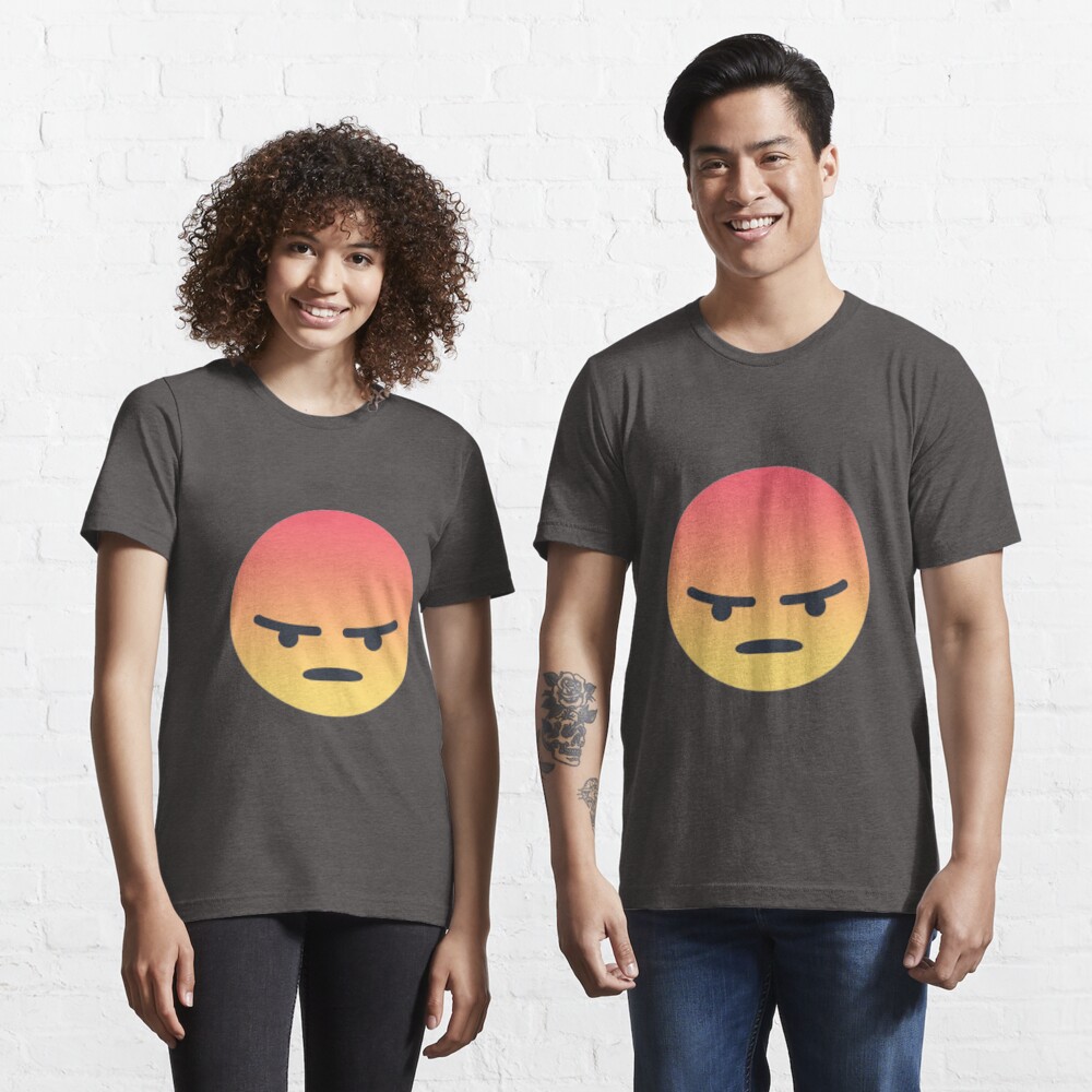 "Angry React" T-shirt for Sale by jarnib | Redbubble | angry t-shirts ...