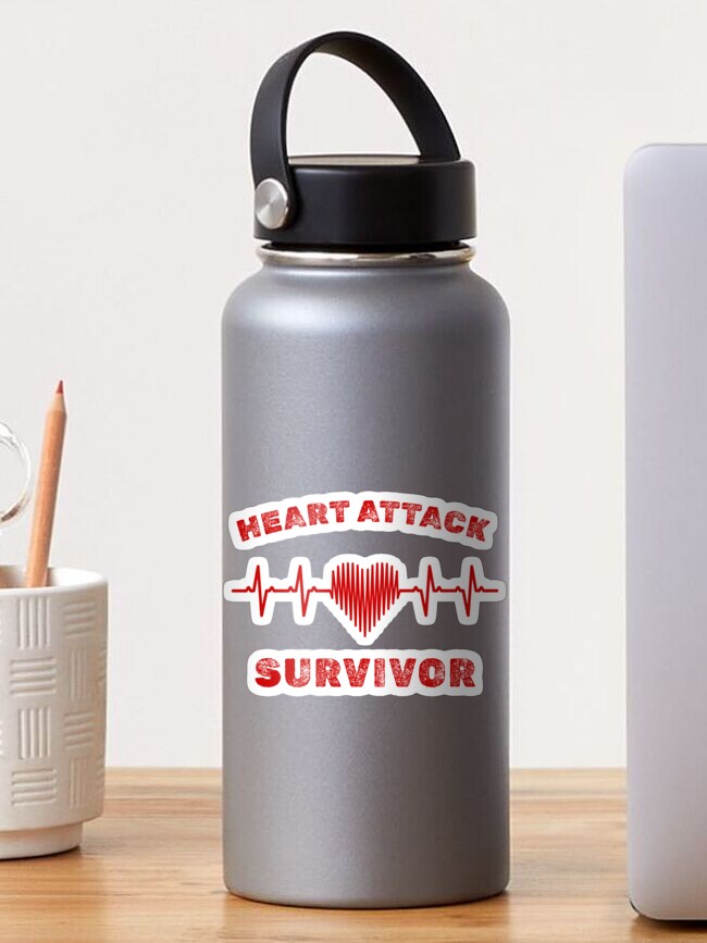 "Heart Attack Survivor Cardiac Patient " Sticker for Sale by jtrenshaw ...