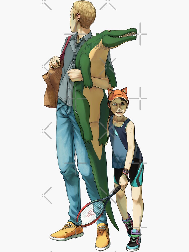 "[DBH] - Daniel and Emma -" Sticker by MikadoKun | Redbubble