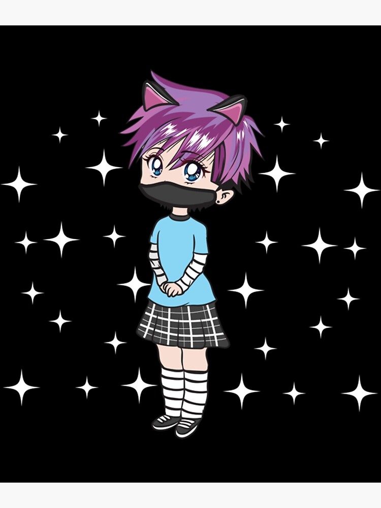 "Kawaii Chibi Anime Boy Femboy Sissy LGBT Aesthetic " Art Print for ...