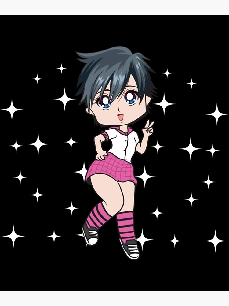 "Kawaii Chibi Anime Boy Femboy Sissy LGBT Weeb " Art Print for Sale by ...