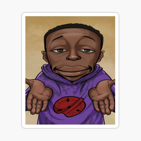 "khaby lame" Sticker for Sale by uukaak23 | Redbubble