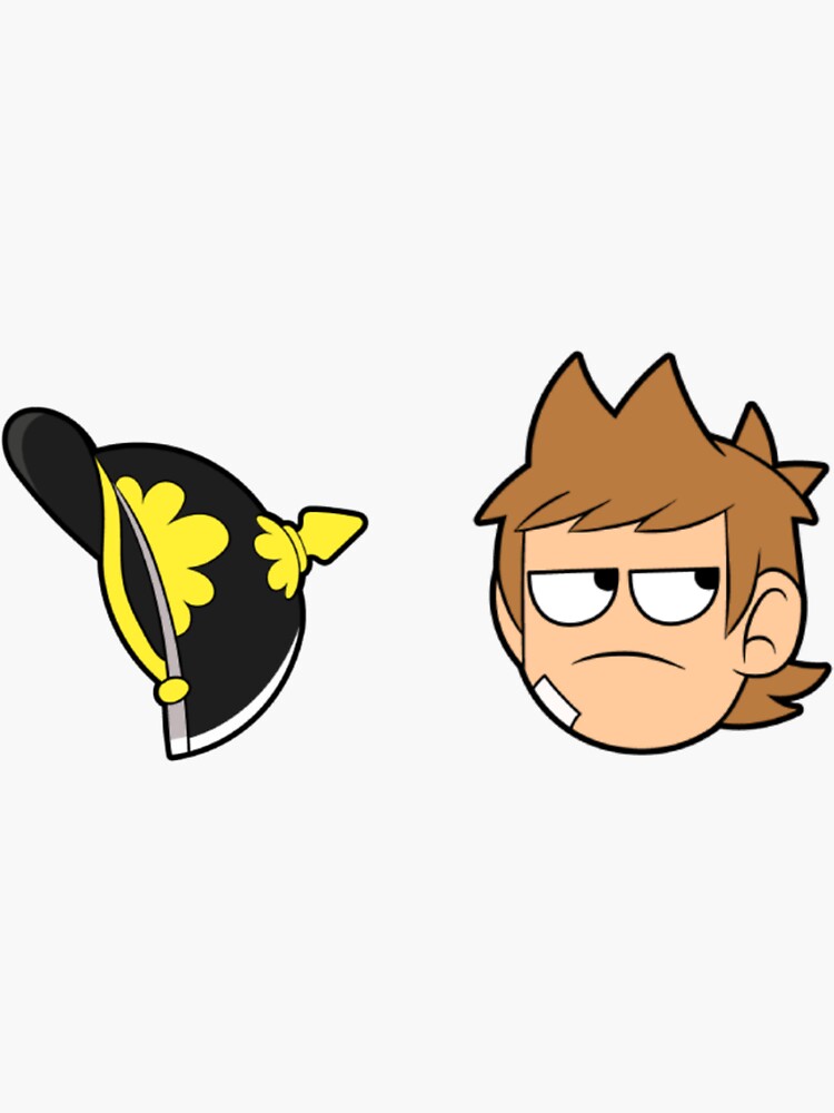 "Tord + Hat Eddsworld" Sticker for Sale by UrLoserSpoty | Redbubble