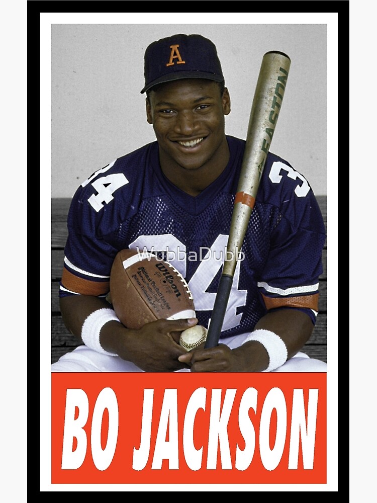"-SPORT- Bo Jackson" Art Print for Sale by WubbaDubb | Redbubble