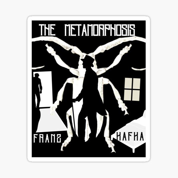 "The Metamorphosis version 2, Franz Kafka" Sticker for Sale by artbleed | Redbubble