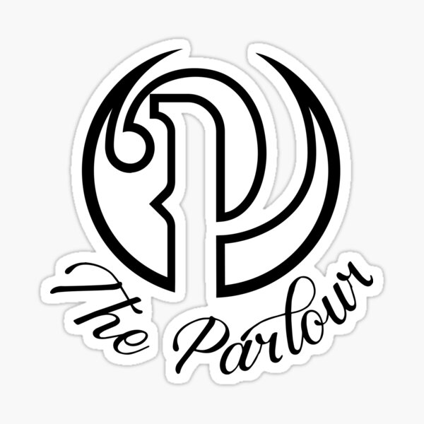 "The Parlour Logo" Sticker for Sale by TheParlourVRC | Redbubble