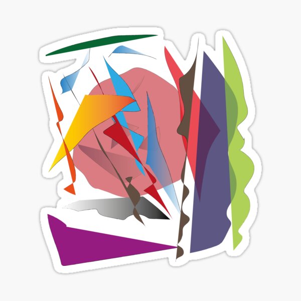 "Educational cubism, Halloween... #12" Sticker for Sale by amrichjimi ...