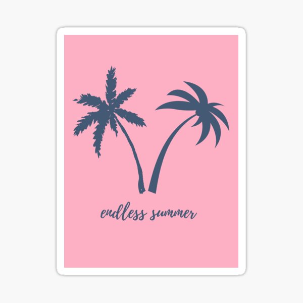 "Endless Summer" Sticker for Sale by Superium | Redbubble