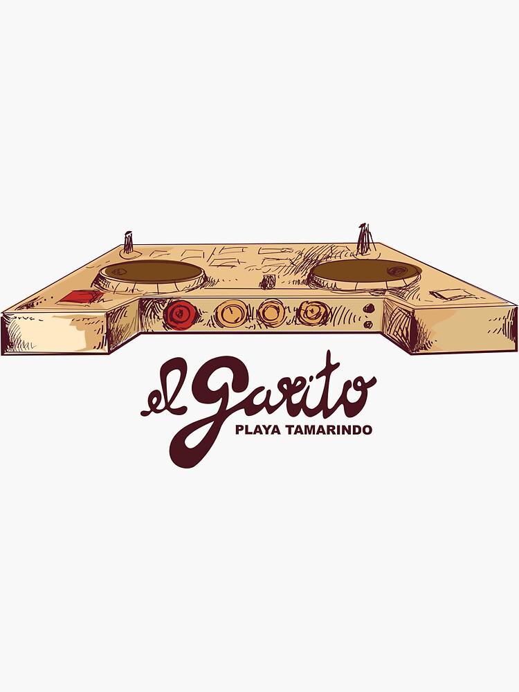 "El Garito Decks" Sticker for Sale by ElGarito | Redbubble