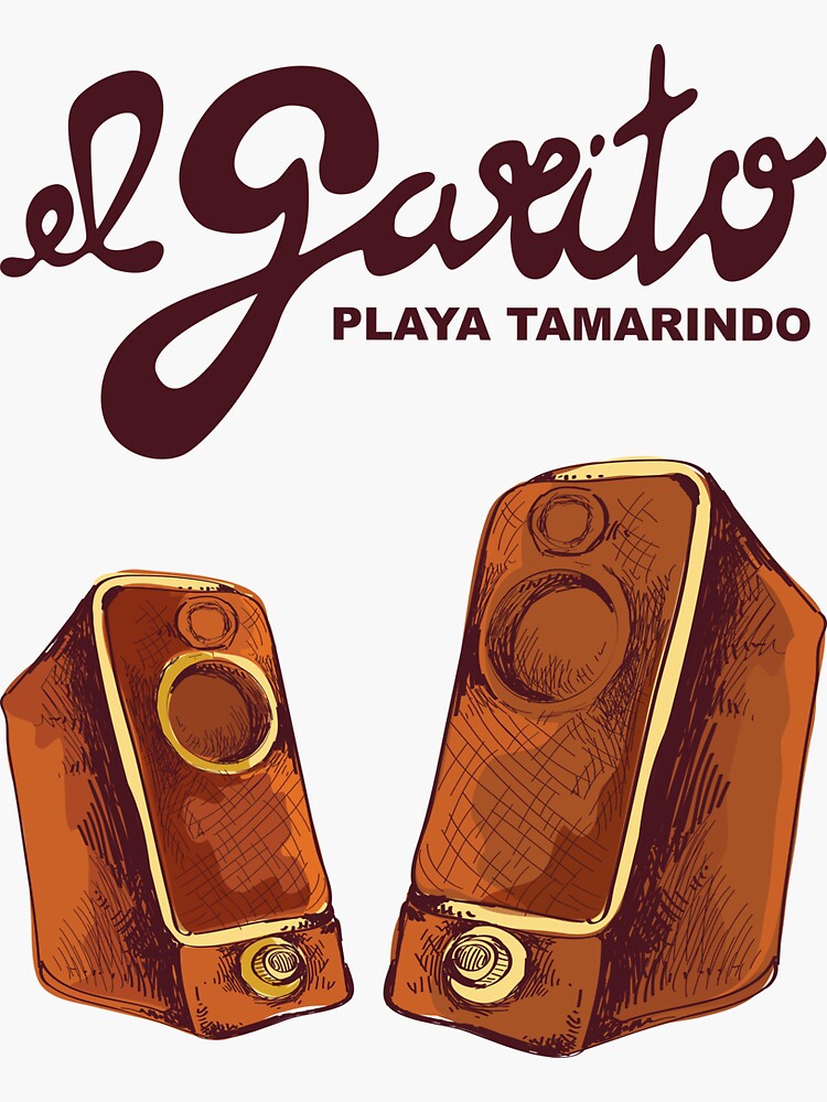 "El Garito Vintage Speakers" Sticker for Sale by ElGarito | Redbubble