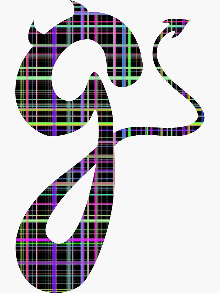 "El Garito | Diablo Tartan" Sticker for Sale by ElGarito | Redbubble