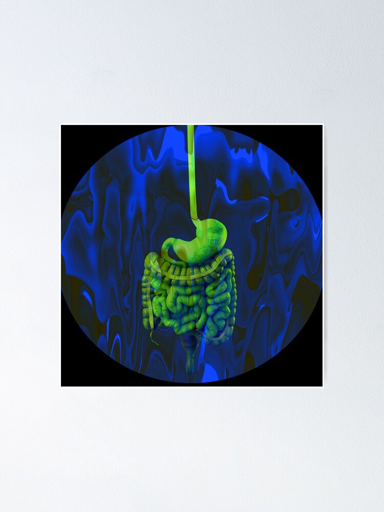 "Abstract art testicles holographic" Poster for Sale by RosyPrism ...