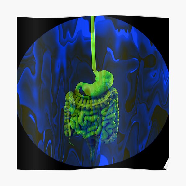 "Abstract art testicles holographic" Poster for Sale by RosyPrism ...