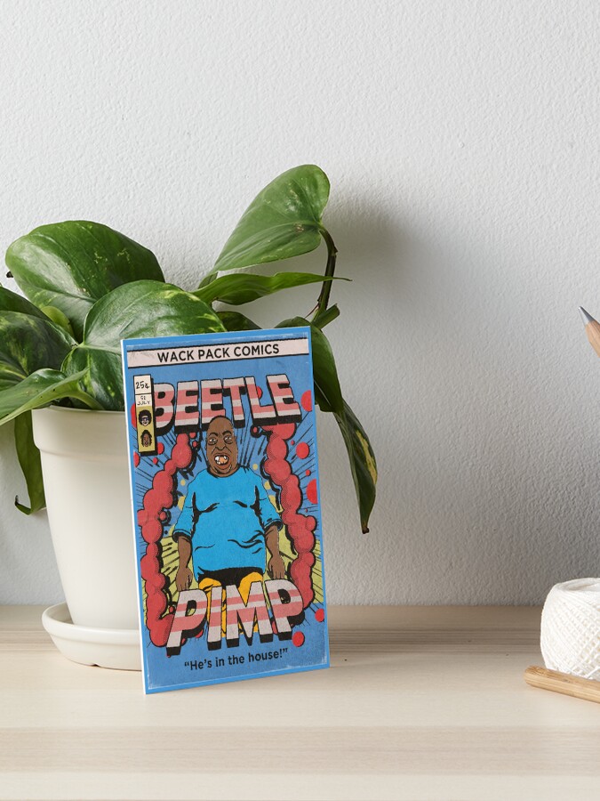 "Beetlejuce (Lester Green) from Howard stern comic book cover" Art ...