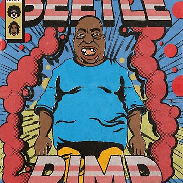 "Beetlejuce (Lester Green) from Howard stern comic book cover" Art ...