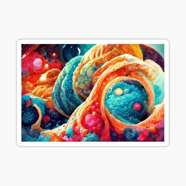 "Quark Cloud" Sticker for Sale by Thejollybuddah | Redbubble